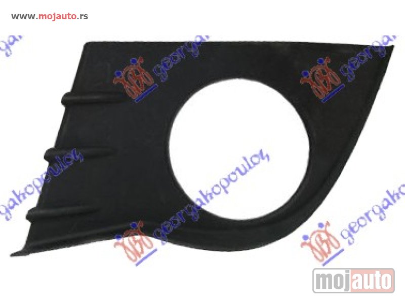 RESETKA PREDNJEG BRANIKA (SA MAGLENKOM) Levo Renault clio 06-09 -dostupno