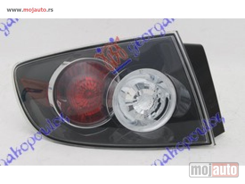 STOP LAMPA SPOLJASNJA 4 VRATA (CRNA) 2006- (TYC) Levo Mazda 3 sdn-h/b (bk) 04-08 -dostupno
