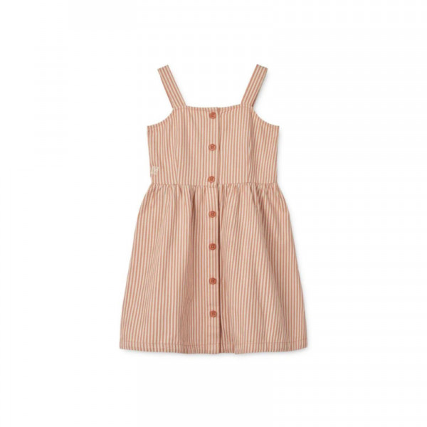 Liewood haljina Zia, Stripe Tuscany rose/Sandy