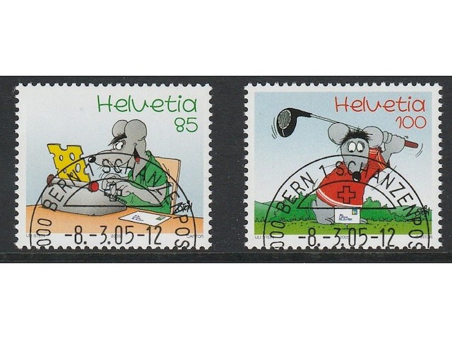 Switzerland, Švajcarska - 2005 - Cheeky Mouse - CTO
