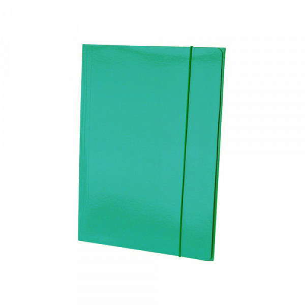 Fascikla plastificirana sa gumicom 600g zelena