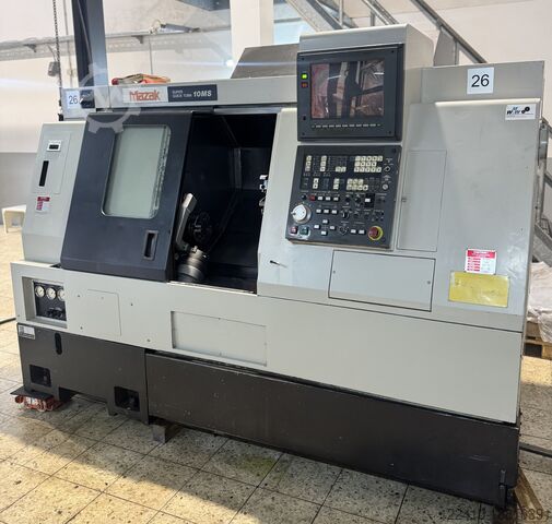 CNC lathe
Mazak SQT 10 MS