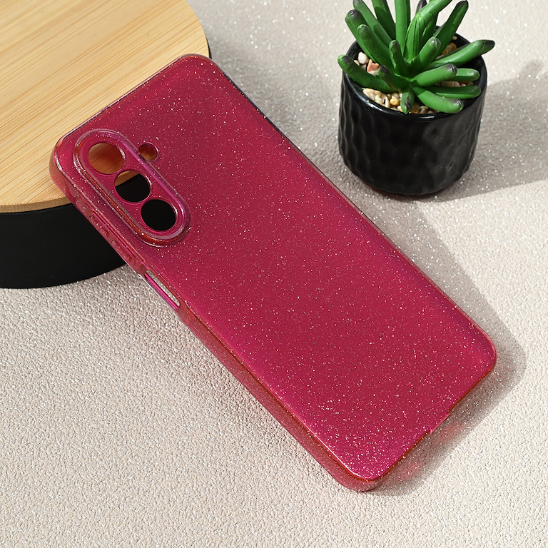 Zastitna maska (futrola) Sparkle Dust - Samsung A266 Galaxy A26 5G bordo