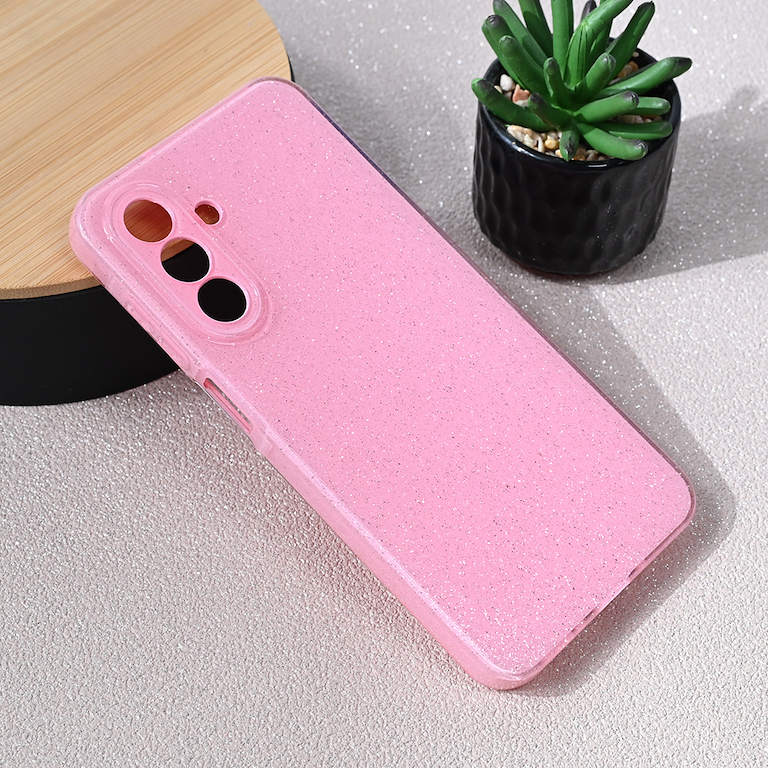 Zastitna maska (futrola) Sparkle Dust - Samsung A266 Galaxy A26 5G roze