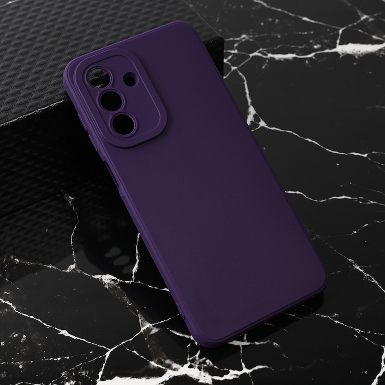 Zastitna maska (futrola) Teracell Giulietta - Samsung A266 Galaxy A26 5G mat tamno ljubicasta