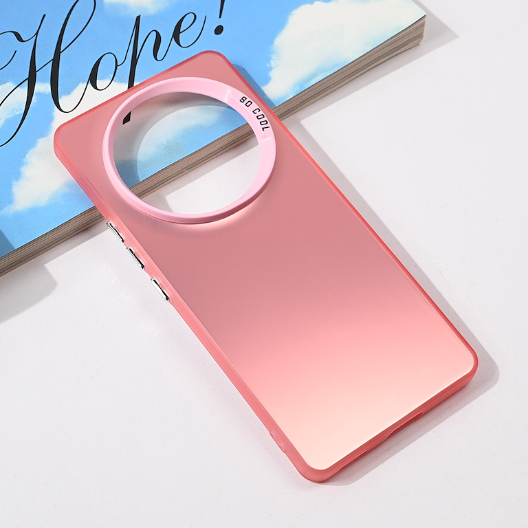 Zastitna maska (futrola) providna - Huawei Honor Magic 7 lite roze