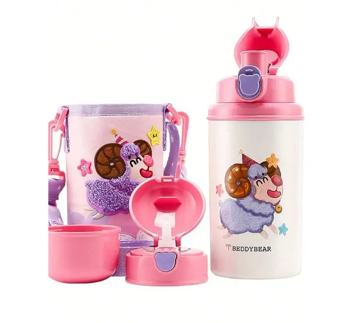 SHOPITO Termos za decu Beddybear, 580ml, Roze
