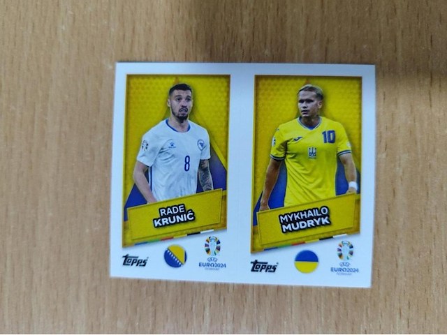 EURO 2024 sličica BIH SP &;;;;;; UKR SP