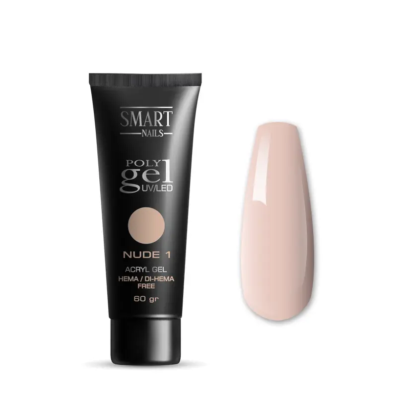 SMART Poly gel za nokte Nude 1, 60gr