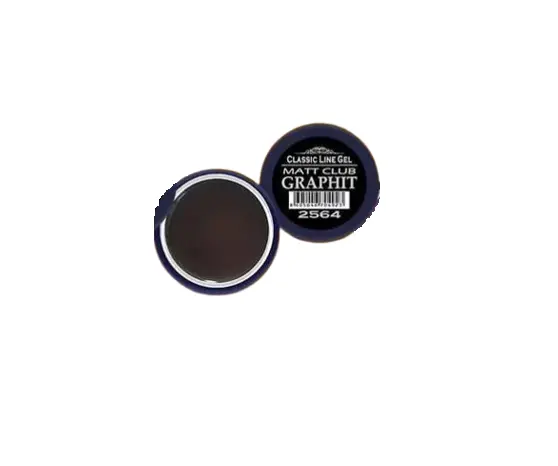CLASSIC LINE Gel za nokte Matt Club, Graphit, 5ml