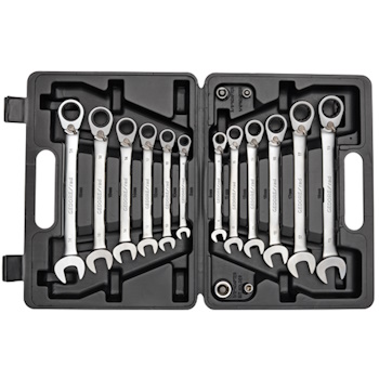 Gedore kombinovani set ključeva sa čegrtaljkom 8-19mm R07203016