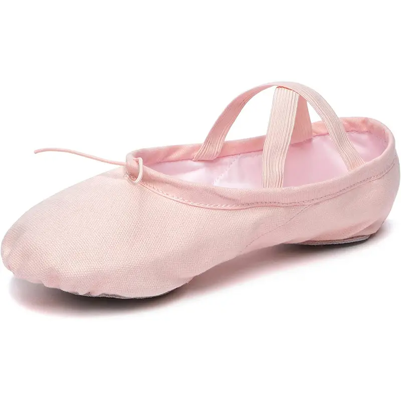 PLESALICE Ženske baletanke za ples, balet, gimnastiku, Roze