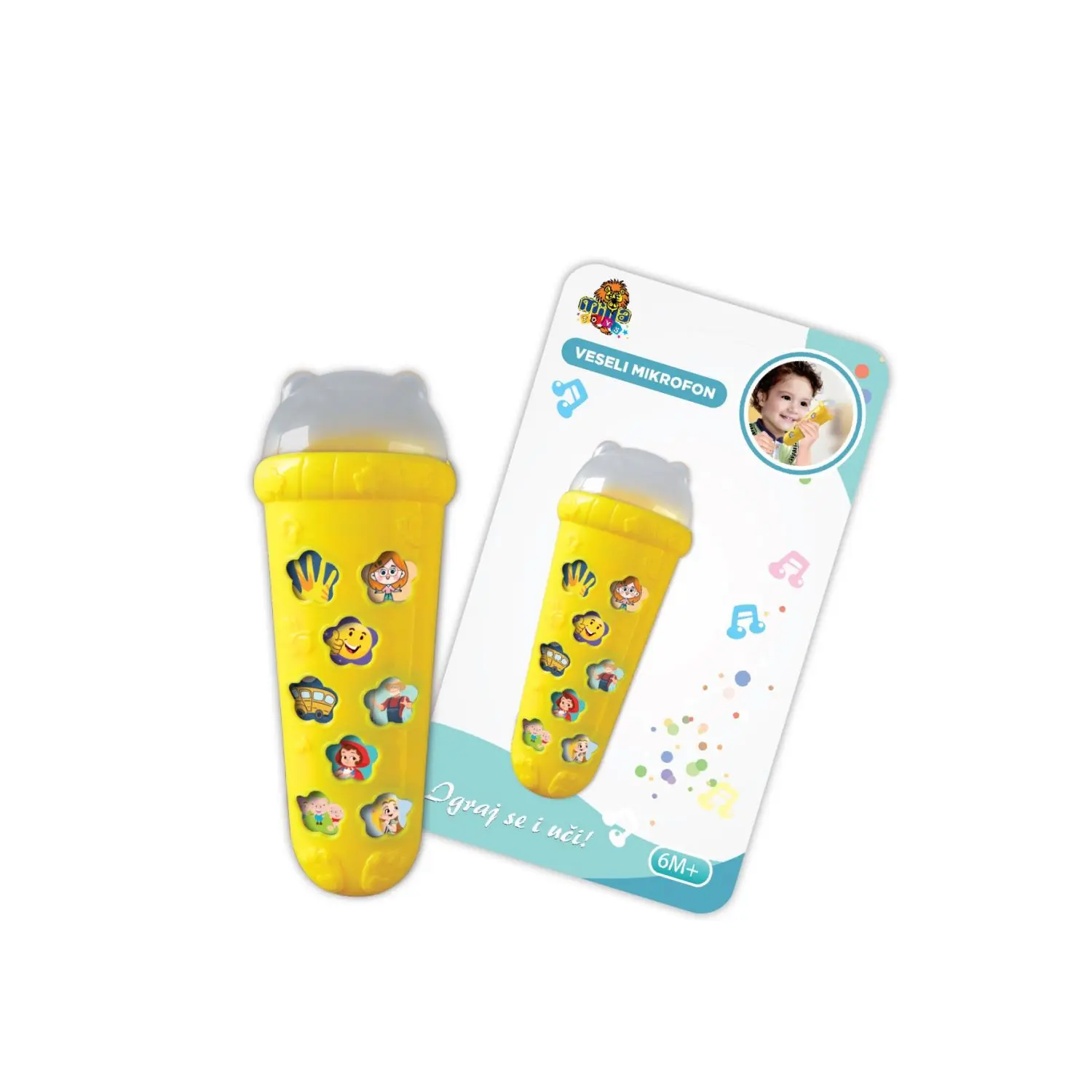MILLA TOYS Veseli mikrofon