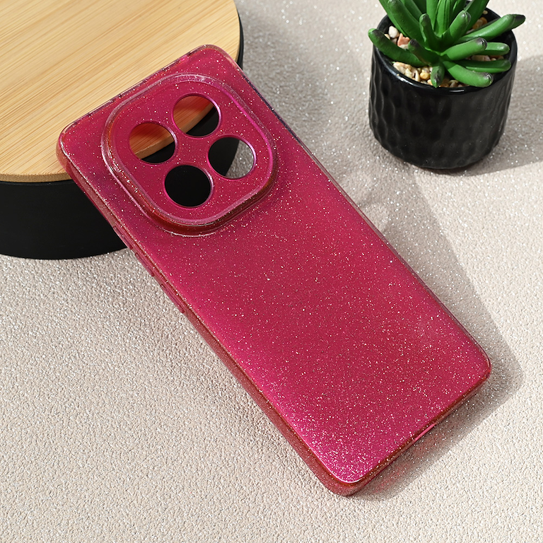 Zastitna maska (futrola) Sparkle Dust - Xiaomi Redmi Note 14 Pro 4G/5G/Pro Plus bordo
