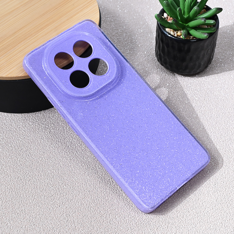 Zastitna maska (futrola) Sparkle Dust - Xiaomi Redmi Note 14 Pro 4G/5G/Pro Plus ljubicasta