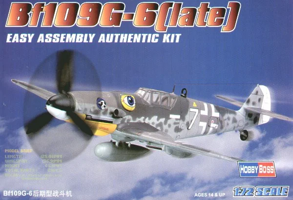 HOBBY BOSS 1/72 Bf109 G-6 (late)