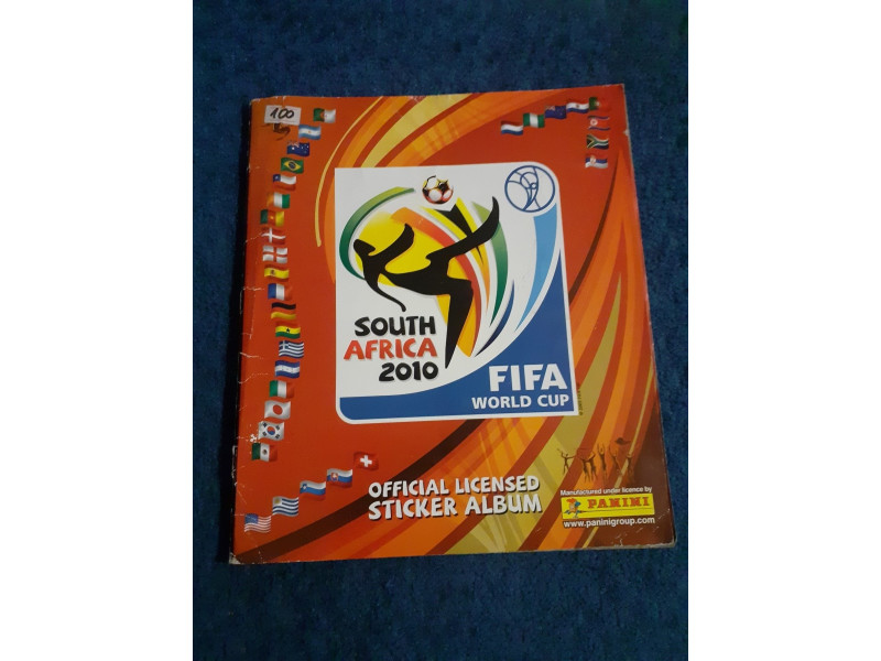 Panini-Južna Afrika 2010 album sa sličicama