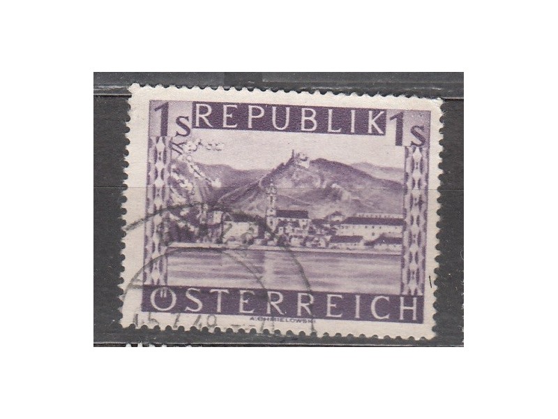 (rbf304) austrija zigosana marka 1945 god