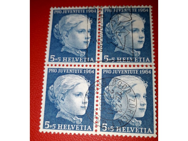 Helvetia 1963 četverac