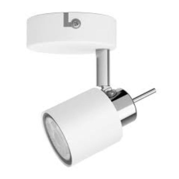 PHILIPS Spot lampa Meranti GU10 1x35W bela