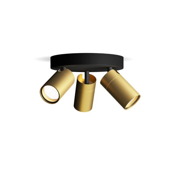 PHILIPS Spot lampa Idris GU10 3x5W okrugla IP44