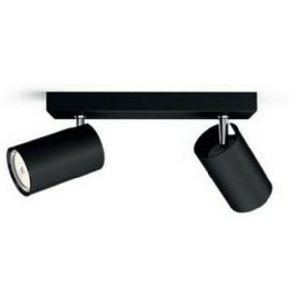 PHILIPS Spot svetiljka 2 x max 5.5W Kosipo 50592/30/PN, crna