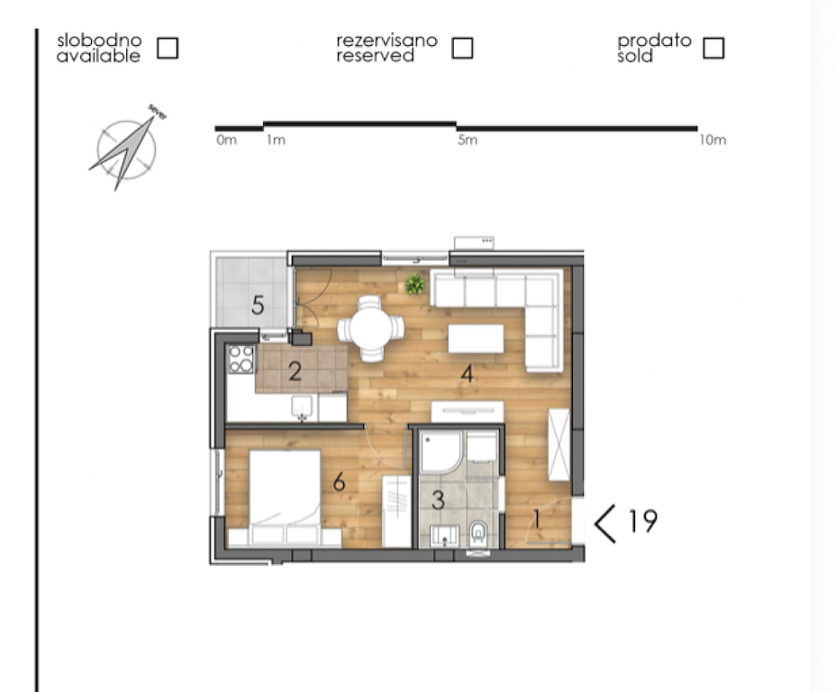 NOVI SAD - TELEP - 40. 87 m2