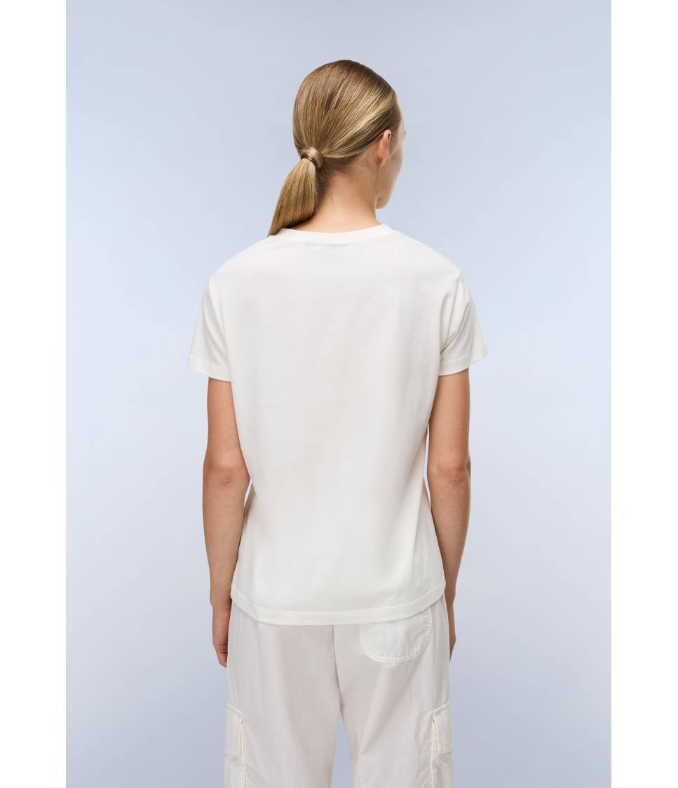 S-BOX LOGO SS W 1 WHITE HERON