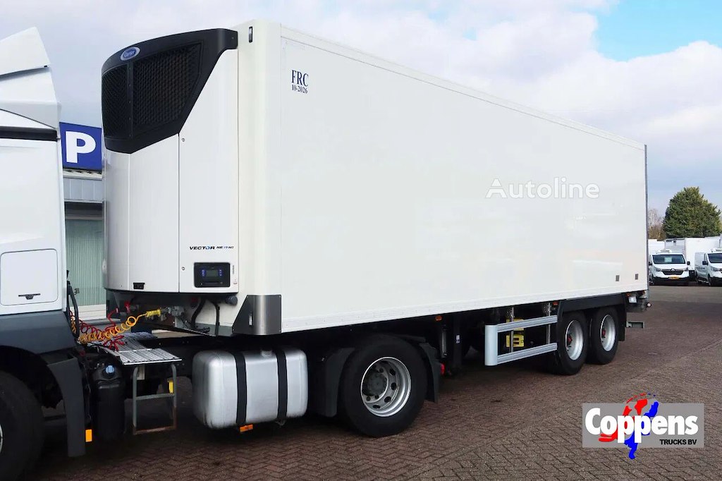 SOR IBERICA City trailer Koel/Vries+ klep 2500kg Bi-temp Carrier Vek poluprikolica hladnjača