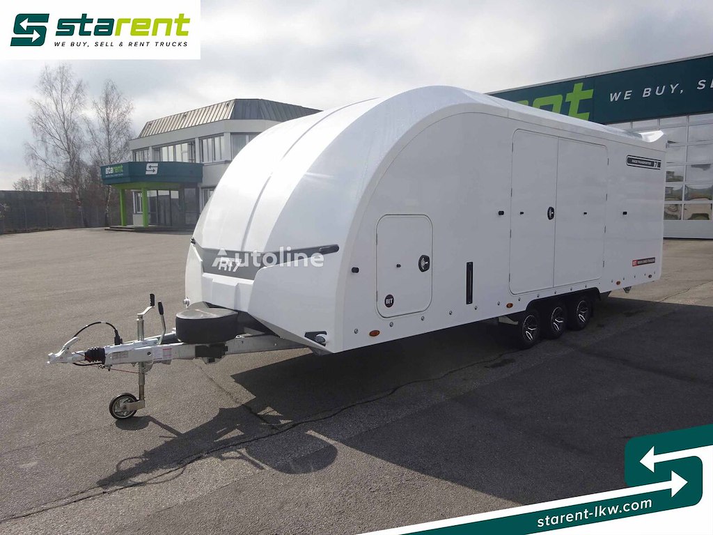 Nova Brian James Race Transporter 7, Seilwinde, elektrische Klappe, Rückfahrkamer prikolica autotransportera