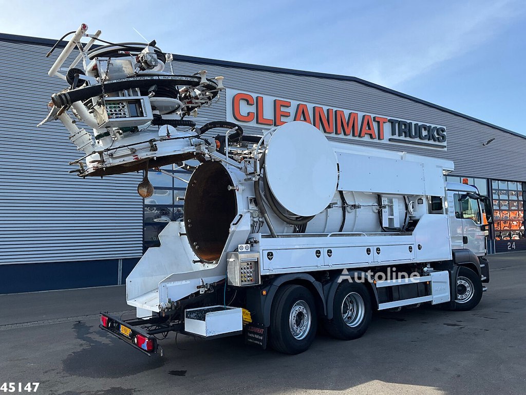 MAN TGS 26.440 Euro 6 Kroll 11m³ Riool Combi autofekalac