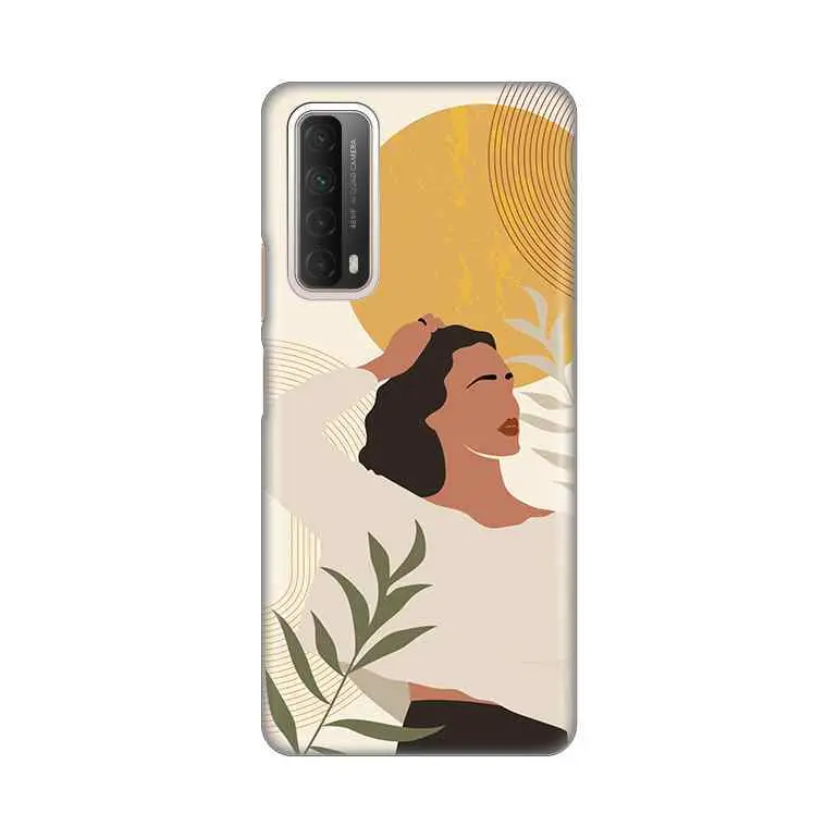 Maska silikon Print za Huawei P smart 2021 Boho Girl