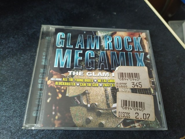цд страни the glam band - glam rock megamix