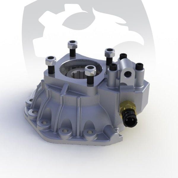 Mercedes-Benz G155-1 Single Gear Aluminium Original Pneu. Iso PT-0125322P1-OA PTO za kamiona