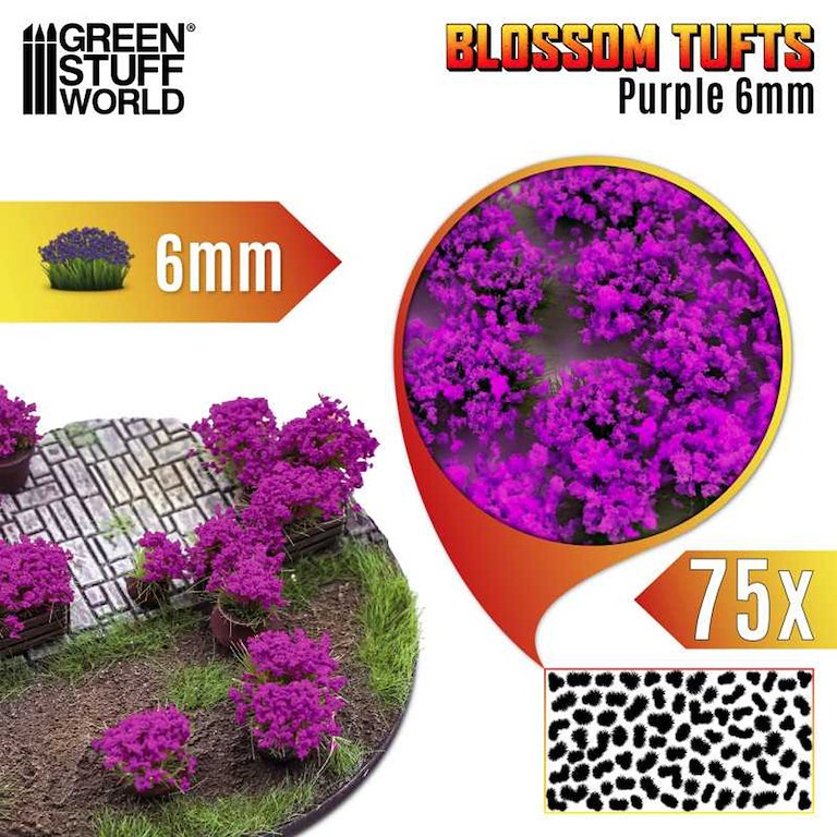 BLOSSOM TUFT - VIOLETA/PURPLE