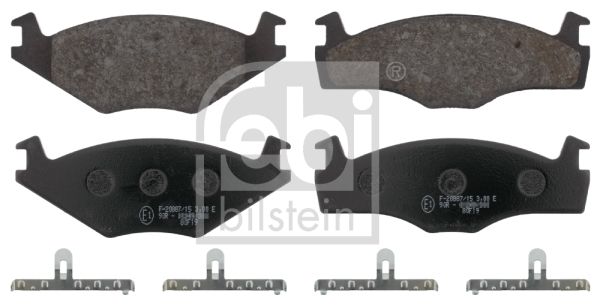 Komplet pločica, disk-kočnica FEBI BILSTEIN 16076