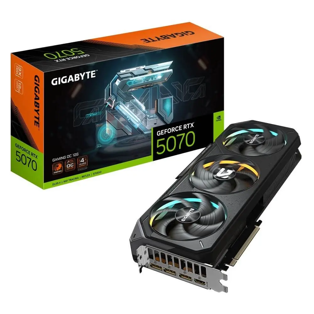 GIGABYTE GeForce RTX 5070 GAMING OC 12GB