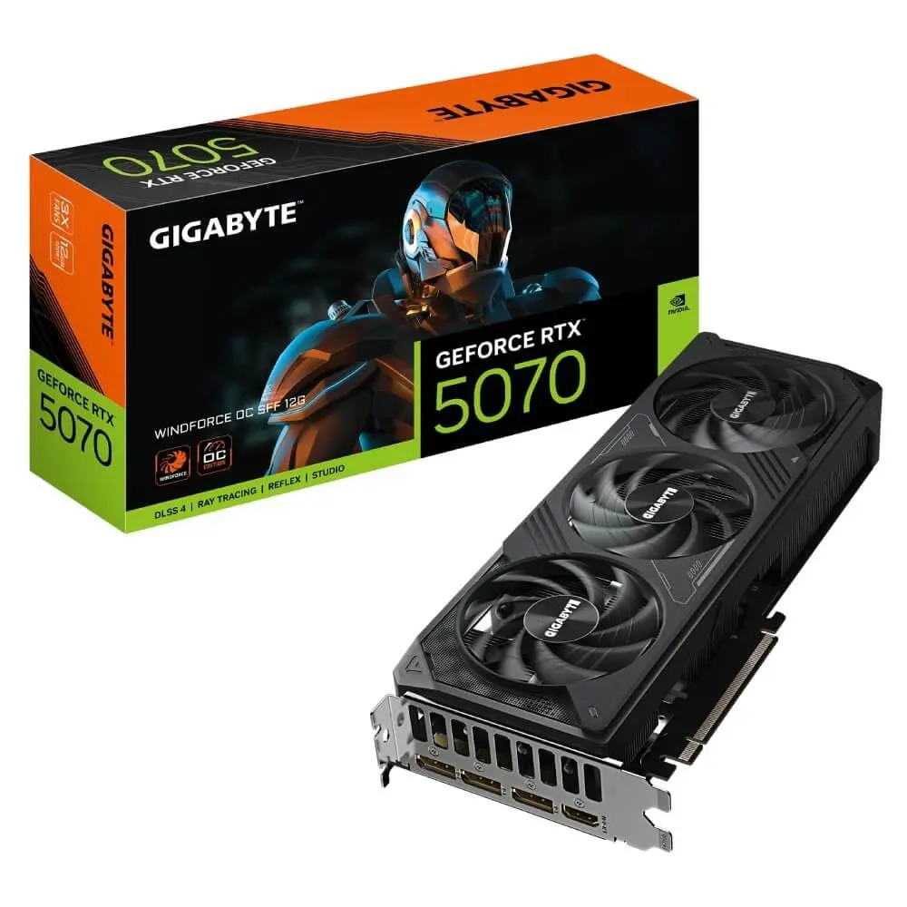 GIGABYTE GeForce RTX 5070 WINDFORCE OC SFF 12GB