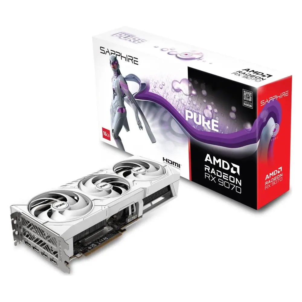SAPPHIRE PURE AMD Radeon RX 9070 OC 16GB