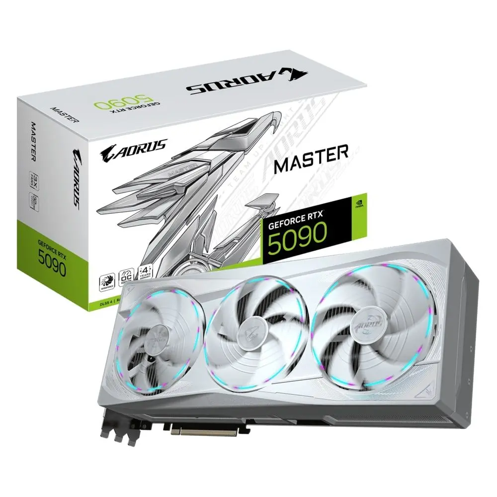 GIGABYTE AORUS GeForce RTX 5090 MASTER ICE 32GB