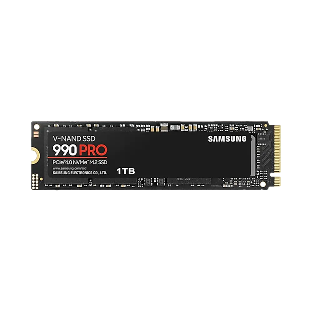 SAMSUNG 990 PRO 1TB PCIe NVMe M.2 MZ-V9P1T0BW - SSD