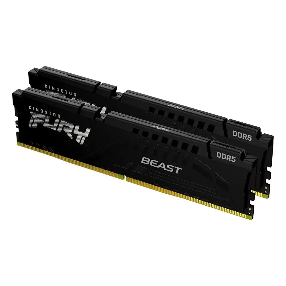 KINGSTON Fury Beast 64GB (2x32GB) DDR5 6000MHz CL36 KF560C36BBEK2-64 Memorija