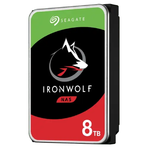 SEAGATE HDD 8TB 3.5" SATA III 7200rpm 256MB IronWolf - ST8000VN004