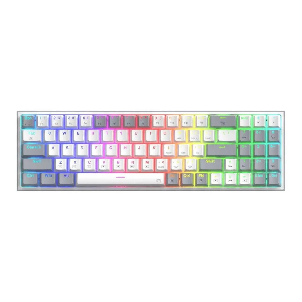 REDRAGON Pollux White US K628WG-RGB Gejmerska tastatura