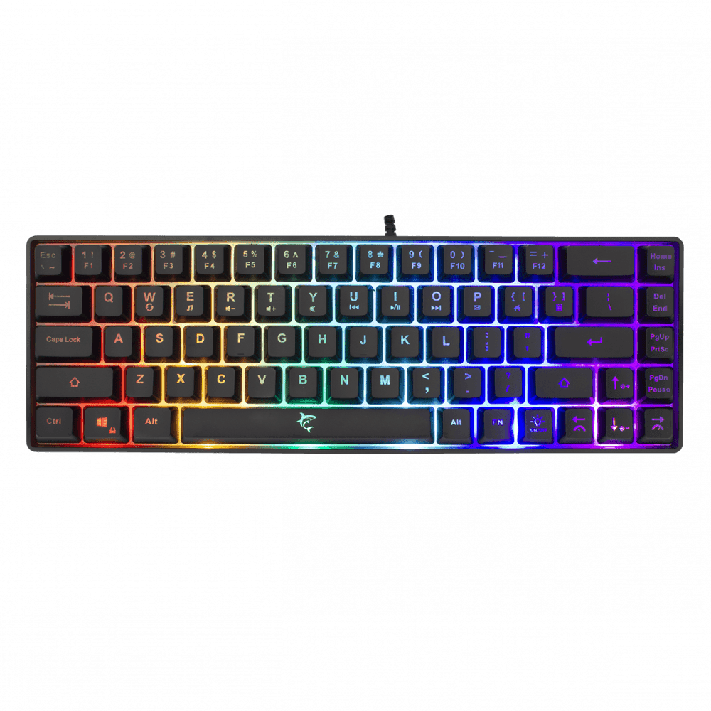 WHITE SHARK Ronin Black GK 2201 US - Žična gejmerska tastatura