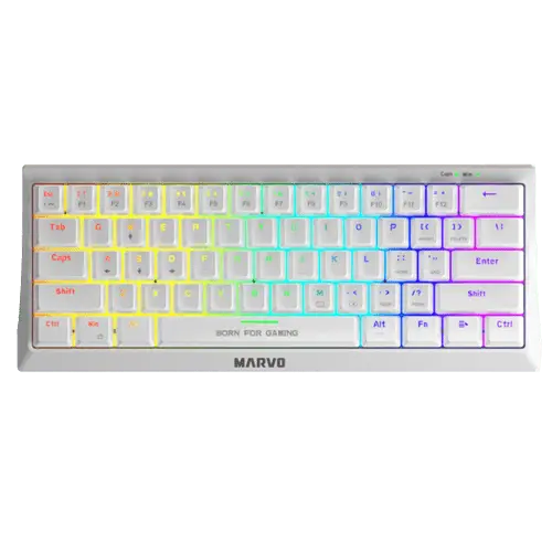 MARVO KG962 RGB US - Bežična gejmerska tastatura