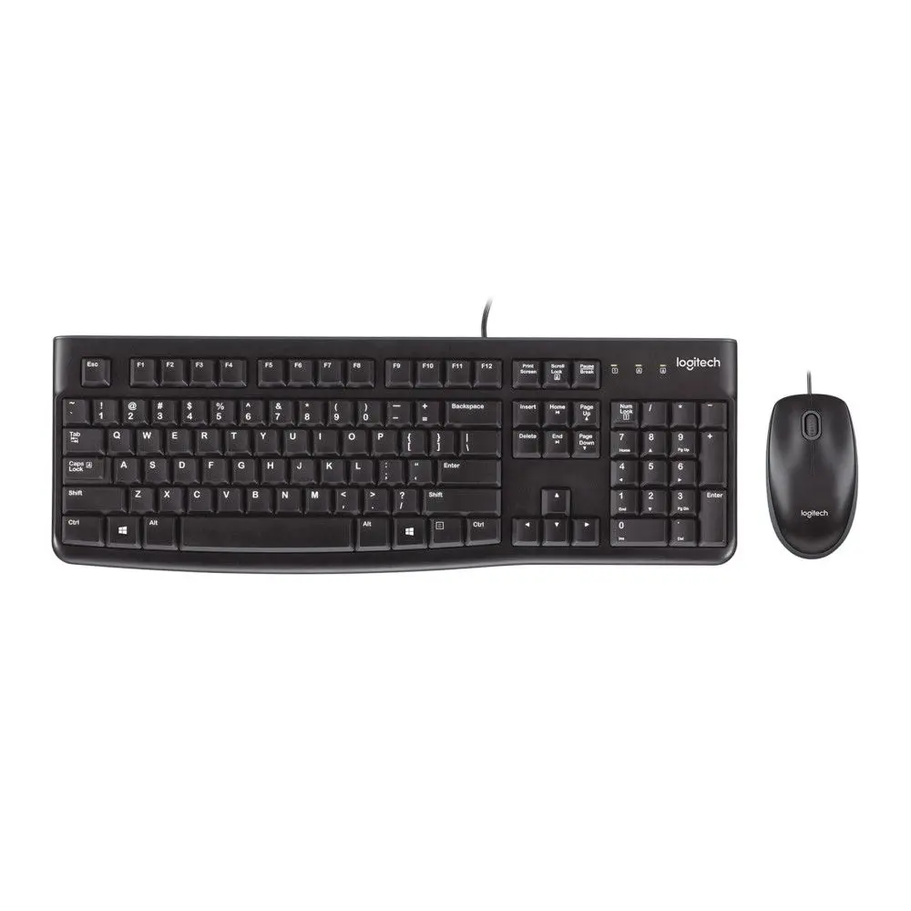 LOGITECH MK120 YU-SRB 920-002549 Crna Žična tastatura i miš