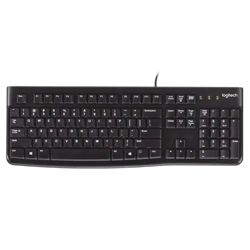 LOGITECH K120 US 920-002509 Crna Žična tastatura