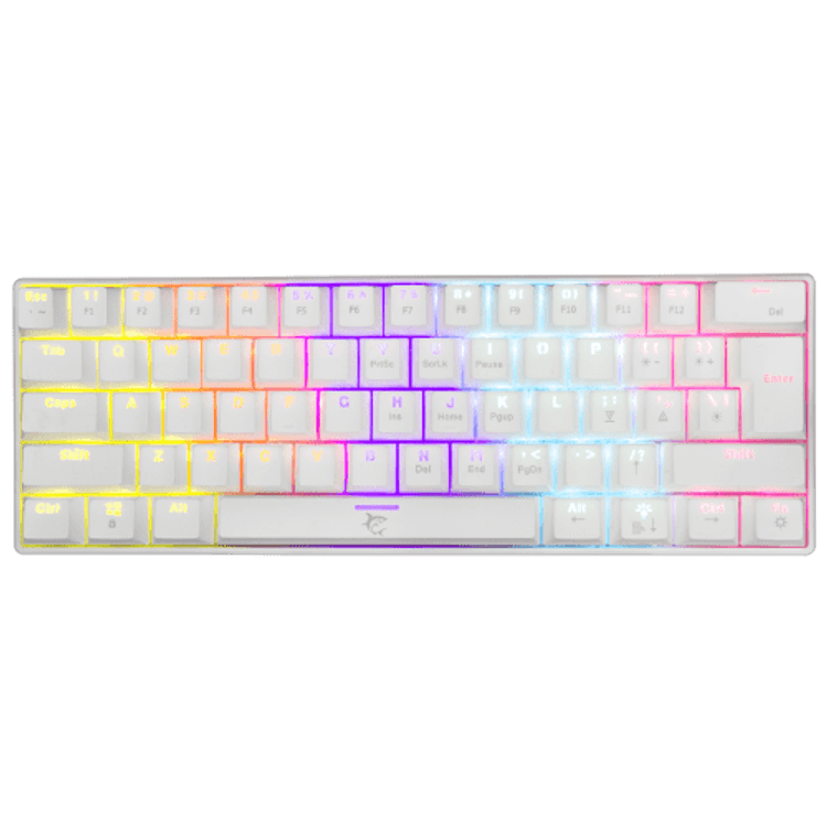 WHITE SHARK Gejmerska tastatura SHINOBI GK-2022 US (Bela)