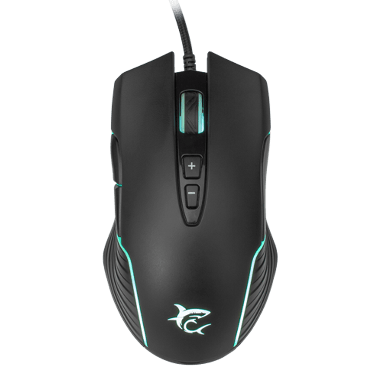 WHITE SHARK AZARAH RGB GM-5003 Crni Gejmerski miš